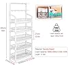 Amazon.com - 4/5 Tier Snack Rack Display Stand with Hook, Floor ...