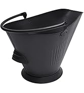 Amazon.com: AMAGABELI GARDEN & HOME Ash Bucket for Fireplace Assembled ...