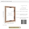 Amazon.com: MCS Canvas Float Frames 12x16 Frame, Walnut Woodgrain for ...