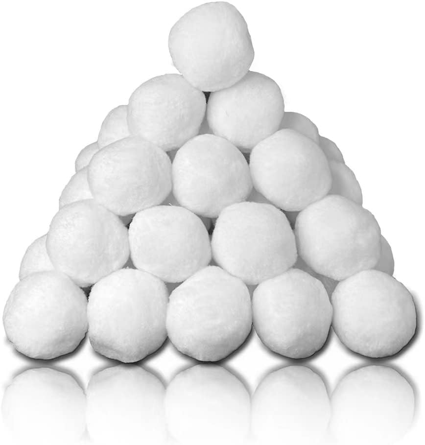 Amazon.com: Supoice 50 Pack Snow Balls for Kids 3 Inch Large Snow Fight ...