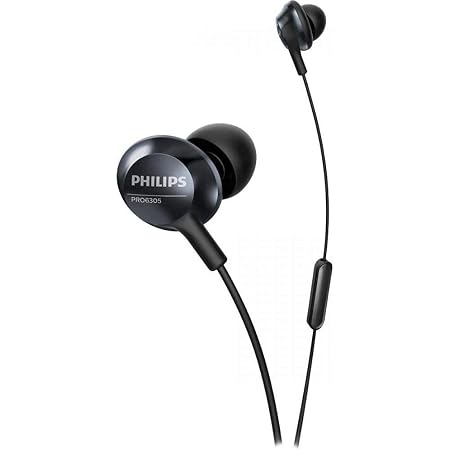 Amazon.com: Philips Pro Wired Earbud & in-Ear Headphones with ...