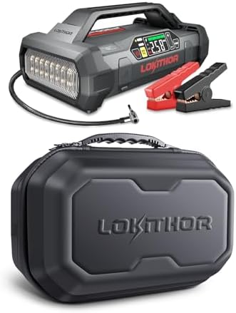 JA300 1500Amp Jump Starter with 150PSI Air Compressor and JA Bag EVA Protection Case for JA300 ...