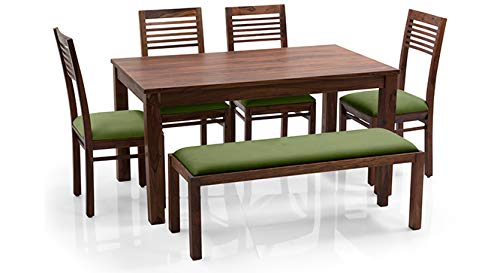 Urban Ladder Arabia - Zella 6 Seater Dining Table Set (with Upholstered ...