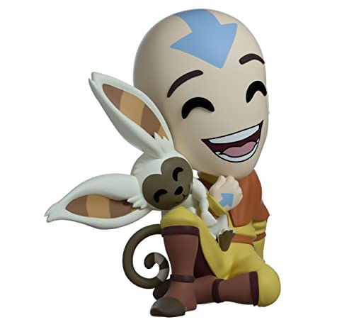 Avatar Aang Vinyl Figure 4″, Aang & Momo Figure, Vinyl – Youtooz Avatar ...