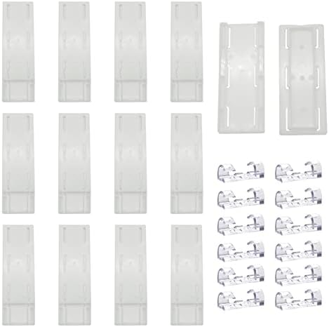 Amazon.com: ACKLLR 4 Pack Self Adhesive Power Strip Holder Fixator Wall ...