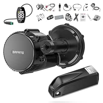 BAFANG Mid Drive Kit BBS02B/BBS-HD 500W 750W 1000W Mid Motor Electric Bike Conversion Kit with ...
