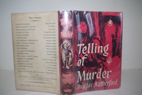 Telling of murder: Amazon.co.uk: RUTHERFORD, Douglas: Books