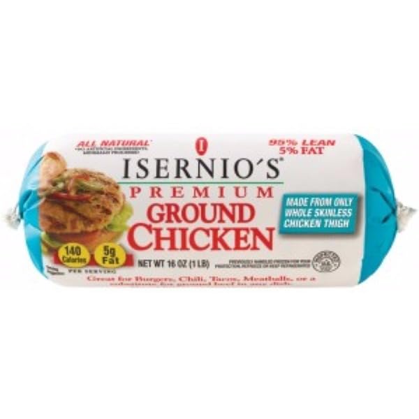 Amazon.com: Isernio's, Ground Chicken, 16 Ounce : Grocery & Gourmet Food