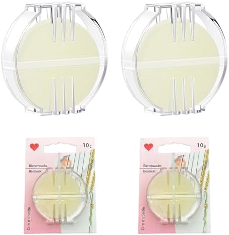 Amazon.com: ZLY 2PCS Thread Wax Thread Beeswax Conditioner for Sewing Thread Beeswax Thread ...
