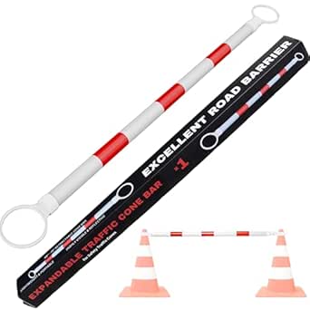 Retractable Traffic Cone Bar for Crowd Control Barriers to use with ...