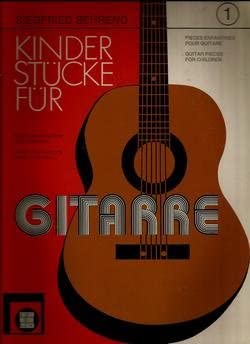 Amazon.com: Siegfried Behrend Guitar Pieces for Guitar. Book 1, Edition ...