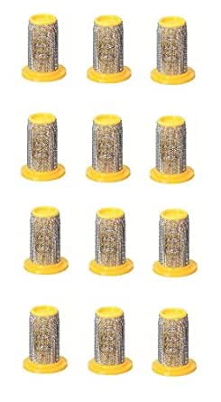 Pack of 12 - Teejet Poly Tip Strainer w/Stainless Steel 80 Mesh Screen ...