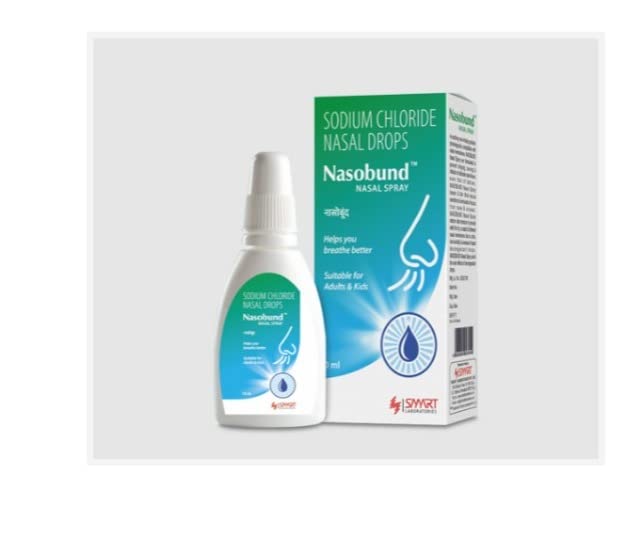 Buy Nasobund Nasal Spray 10 Ml Clears nasal congestion | Moisturizes ...