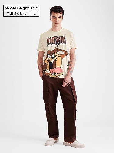 The Souled Store Looney Tunes: Taz Devil Mens Regular Fit Graphic ...
