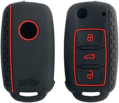 Keycare® Silicone flip Key Cover Compatible for Rapid, Laura, Superb ...