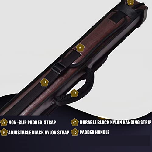 Snapklik.com : Champion 2X2,2X3,3X4 Nylon Billiard Pool Cue Stick Hard Case