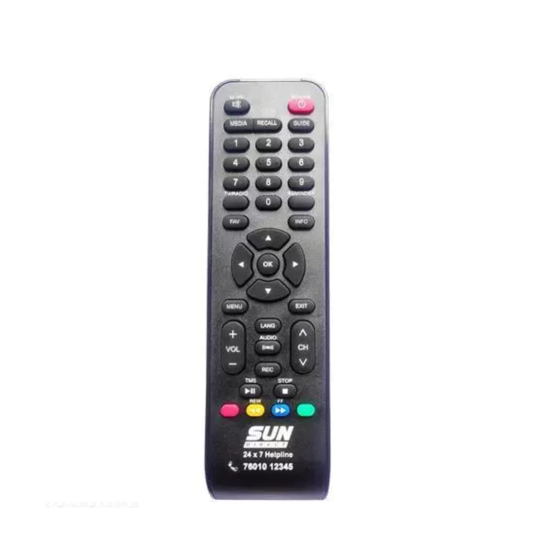 Buy Sun Direct New Setup Box Remote Control Online at Low Prices in ...