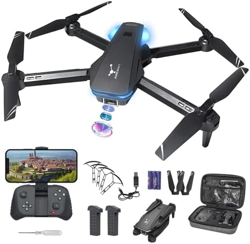 Amazon.com: Drone with 1080P Camera - Foldable Remote Control ...