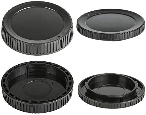 Amazon.com : Camera Body Cap & Rear Lens Cap Cover Compatible for Nikon ...