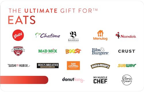 Amazon.com.au: The Ultimate Eats eGift Card - Delivered via email (AU Only): Gift Cards