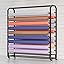 Amazon.com: Commercial Fabric Roll Storage Rack with Adjustable Hanging ...