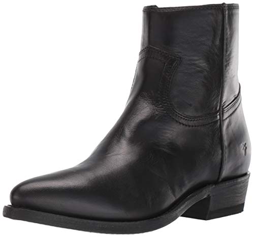 Frye Women's Billy Inside Zip Bootie Western Boot, Black, 6 Medium US ...