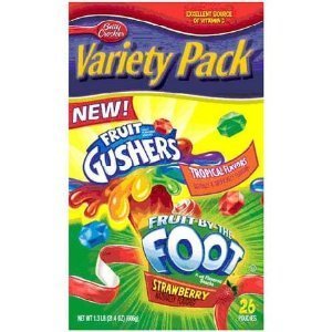 Fruit Roll Up Gushers Fruit By The Foot Variety Pack | Desertcart INDIA