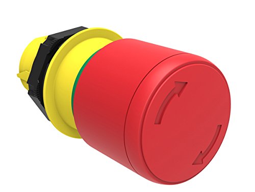 Lovato Electric LPCB6634 Mushroom Head Push Button Actuator 22Mm ...