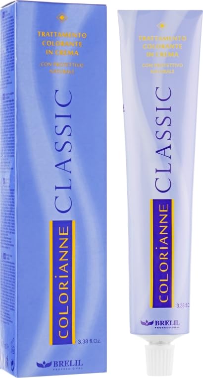 Amazon.com : Brelil Colorianne Classic Permanent hair color cream ...