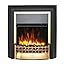 Dimplex Cheriton Deluxe Freestanding Optiflame Electric Fire, Chrome ...