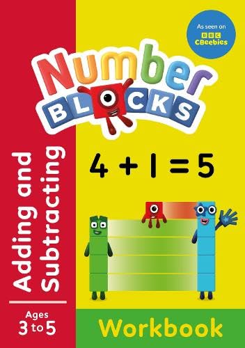 Numberblocks Red Level Workbook: Adding and Subtracting Educational ...