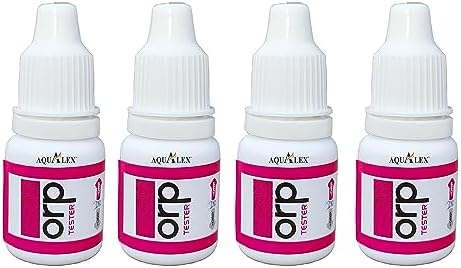 AQUALEX Pokar RO, ORP 4 pcs ORP Liquid Drop Test, ORP (Oxidation ...