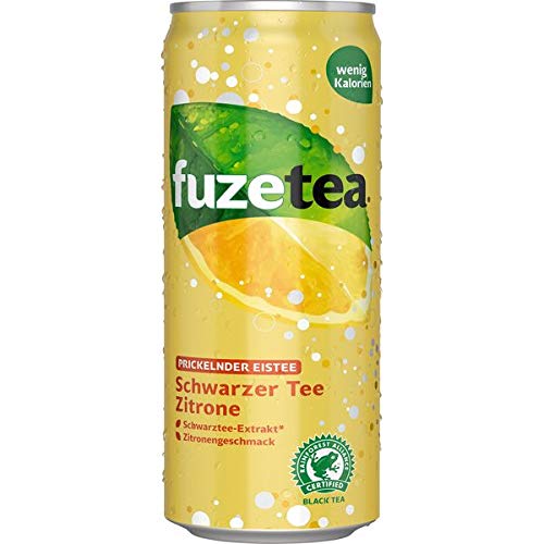 Fuze Tea Sparkling Zitrone 24x0.33l Einwegpfand : Amazon.de: Lebensmittel & Getränke