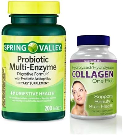 Amazon.com : Spring Valley® Probiotic Multi-Enzyme Digestive Formula ...