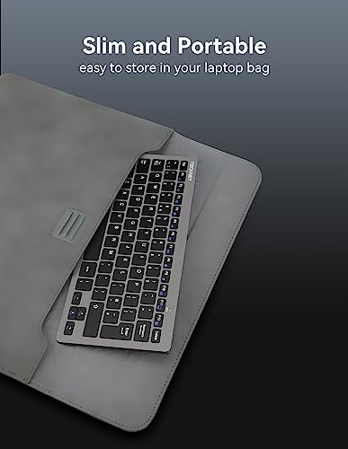 Snapklik.com : TECKNET 24G Small Wireless Keyboard, Mini Silent ...