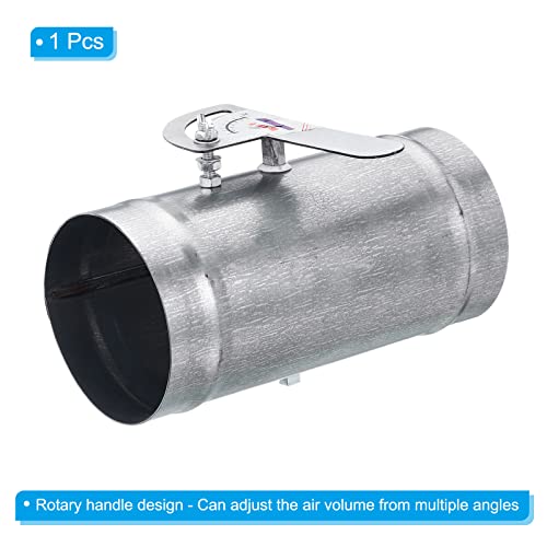Duct Damper 6-Inch Motorized - 24V AC Stainless Steel Backdraft Damper ...