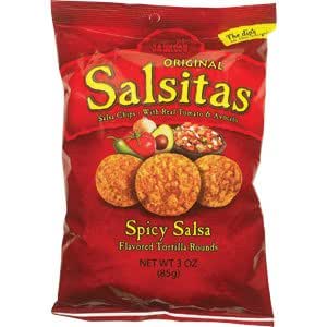 Amazon.com: El Sabroso Original Salsitas, Spicy Salsa Tortilla Rounds ...