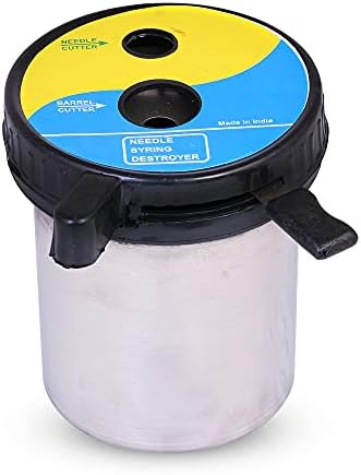 AKH69 Stainless Steel needle cutter & syringe destroyer Manual Needle ...