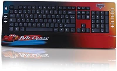 Disney Cars Multimedia Keyboard : Amazon.co.uk: Computers & Accessories