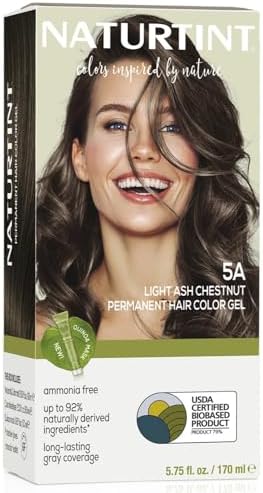 Amazon.com : Naturtint 5A Light Ash Chestnut Permanent Hair Color (Pack ...
