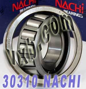 30310 Nachi Tapered Roller Bearing Japan 50x110x27 Taper Bearings ...