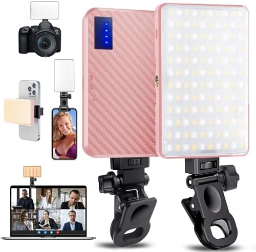 Amazon.com: Selfie Light for iPhone with 120 LEDs, 3000mAh Rechargeable ...