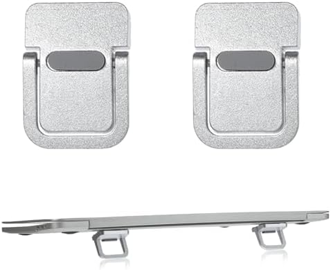 Amazon.com: Styquenzer 2 Pcs Portable Keyboard Riser, Invisible Laptop ...