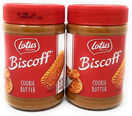 Amazon.com : Lotus Biscoff, CRUNCHY Cookie Butter Spread, non GMO ...