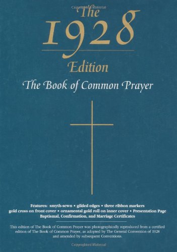 Amazon.com: The 1928 Book of Common Prayer: 9780195285093: Episcopal ...