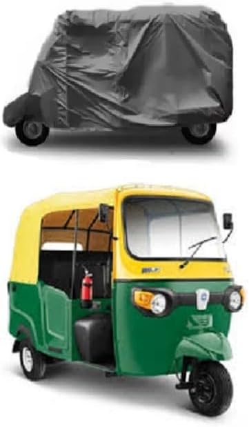 RAGHURANI All Weather Pro Water Resistant Universal Auto Rickshaw Grey ...
