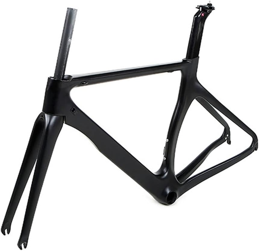 Amazon.com: HIMALO Carbon Road Bike Frameset Breaking Wind Racing Frame ...