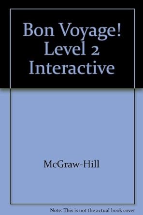 Bon Voyage! Level 2 Interactive: Schools: 9780078243561: Amazon.com: Books