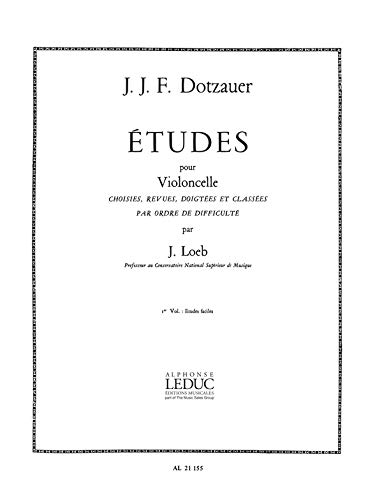 ETUDES VOLUME 1 VIOLONCELLE : DOTZAUER JUSTUS JOH: Amazon.ca: Livres