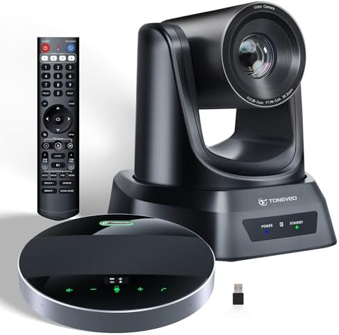 Amazon.com: Conference Room Camera System with Bluetooth Microphone, 5X ...